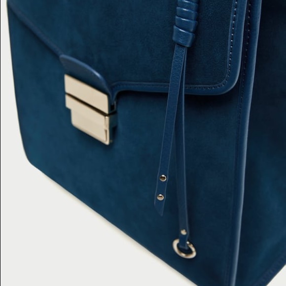 Zara | Bags | Zara Split Suede Convertible Backpack | Poshmark